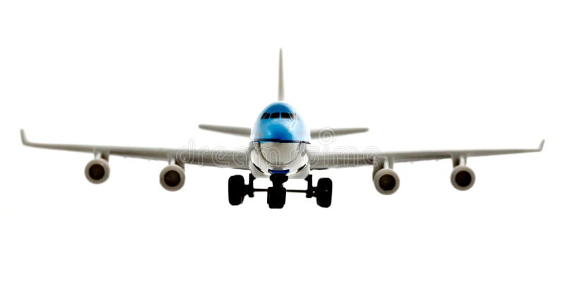 Isolated Blue Model Air Plane Stock Image - Image of model, blue: 23871159