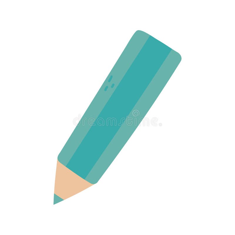 Blue Pencil Sketch on White Background Stock Vector - Illustration of ...