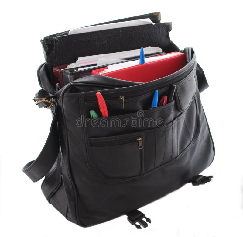 Backpack with School Supplies Stock Image - Image of isolated, full ...