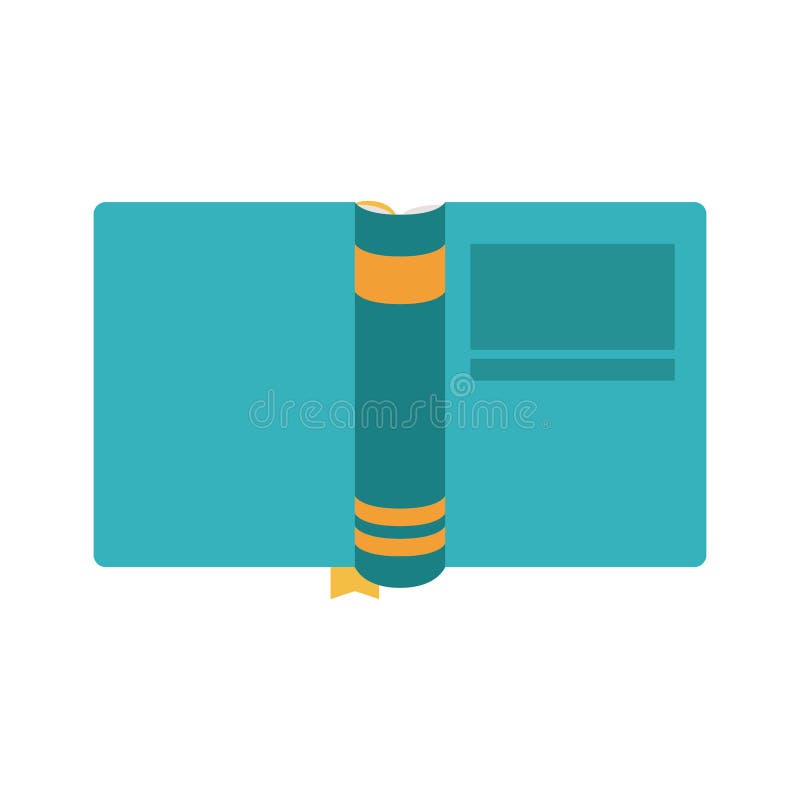 Isolated book design stock vector. Illustration of read - 80032709