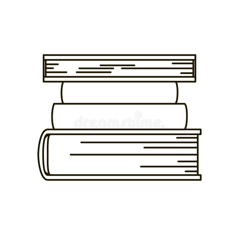 Isolated Book Object Design Stock Vector - Illustration of reader ...