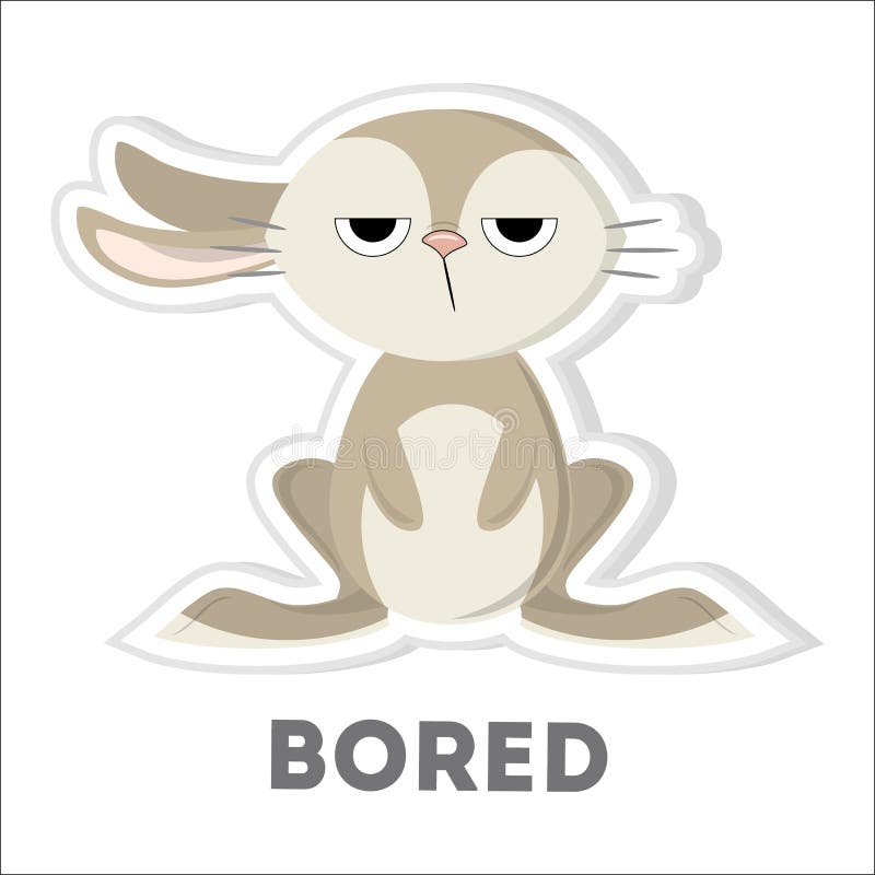 Bored Rabbit Stock Illustrations – 82 Bored Rabbit Stock Illustrations ...