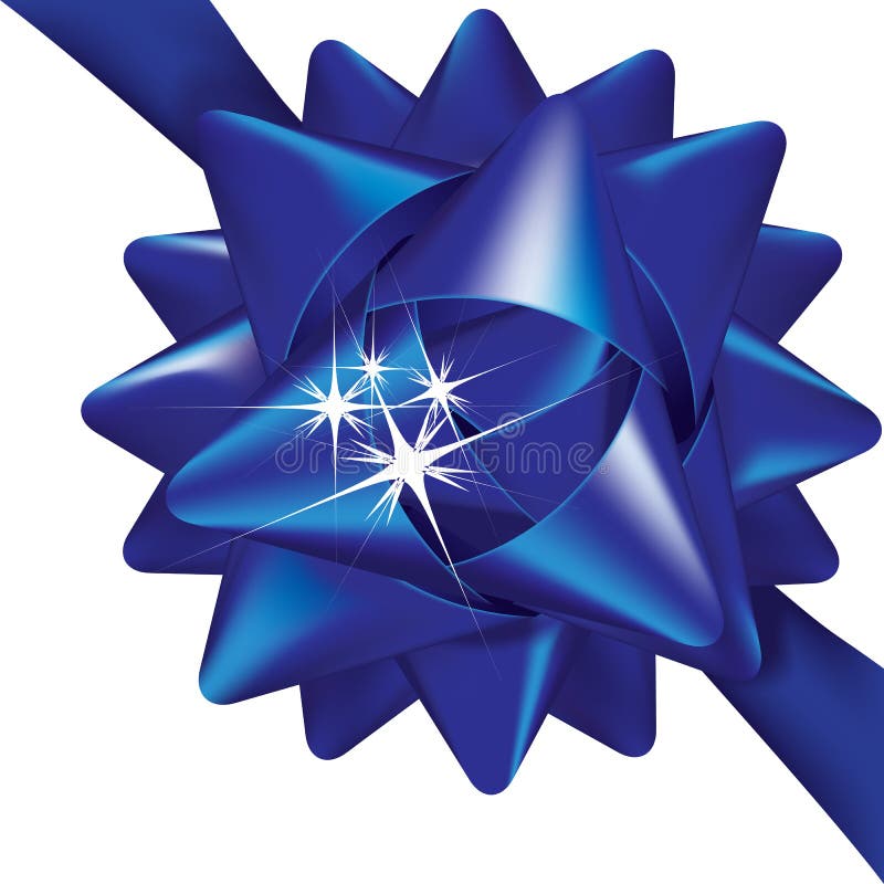 Isolated bow stock vector. Illustration of decor, banner - 10485966