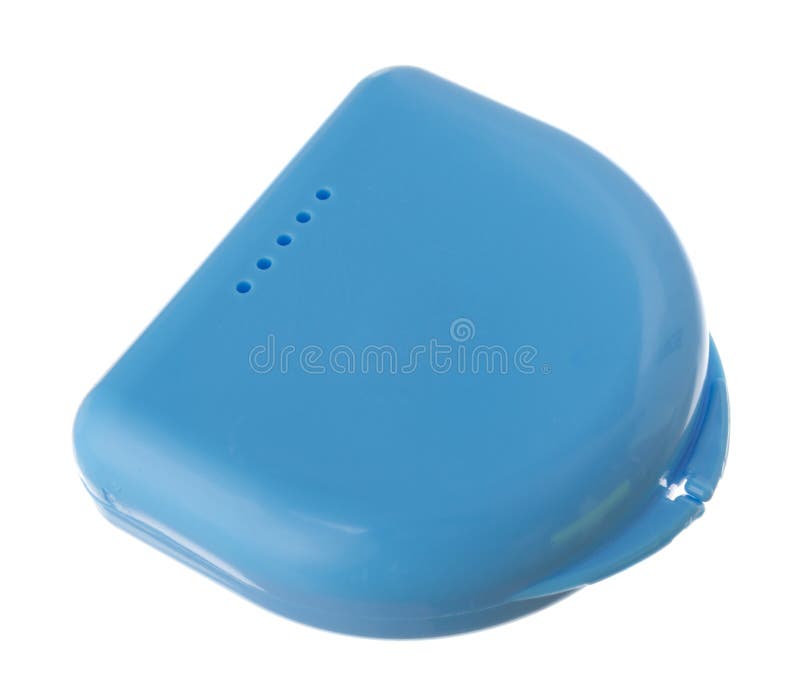 Box for a mouth protector stock image. Image of mouth - 30305083