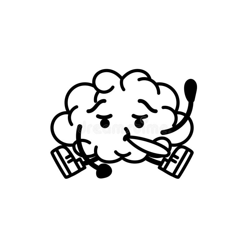 Tired Brain Cartoon Stock Illustrations – 888 Tired Brain Cartoon Stock ...