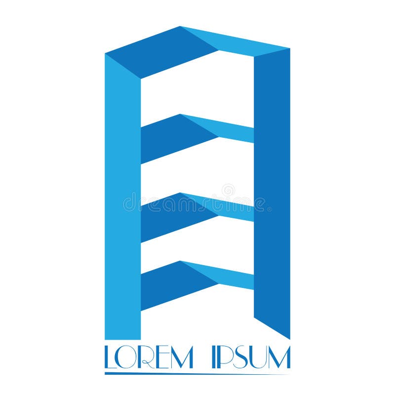 Isolated building logo stock vector. Illustration of icon - 84135076