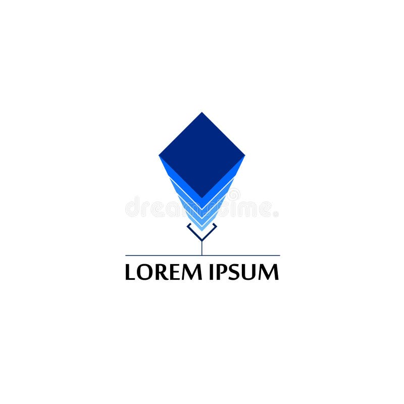 Isolated building logo stock illustration. Illustration of element ...