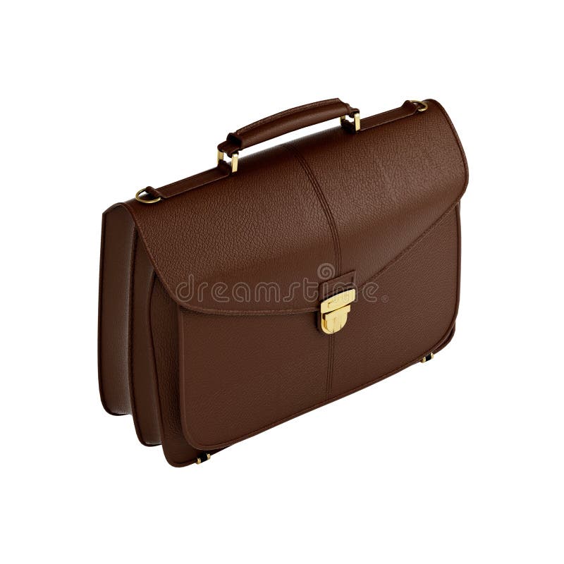 Isolated business bag stock photo. Image of travel, documents - 4493798