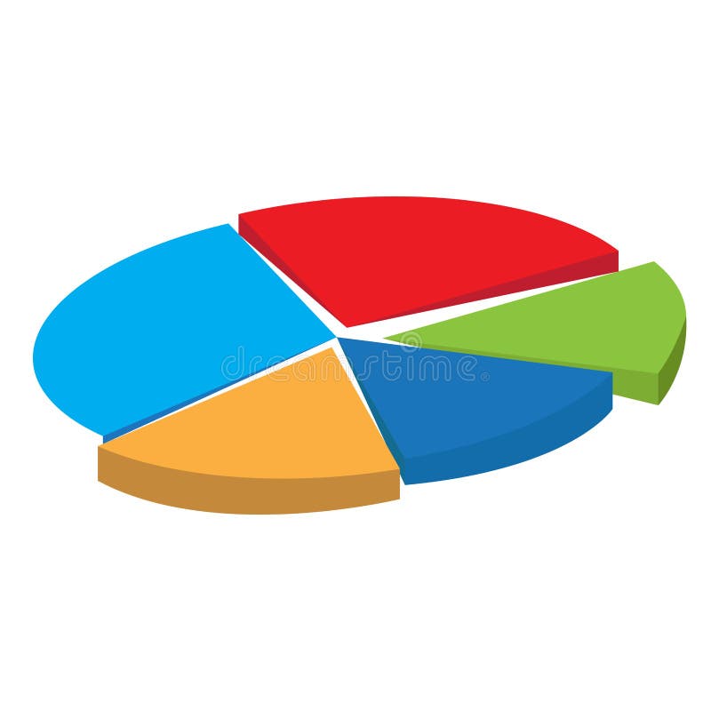 Isolated business graph stock vector. Illustration of work - 90510544