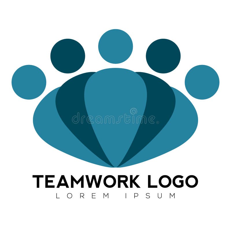 Isolated business logo stock vector. Illustration of cooperation - 97125006