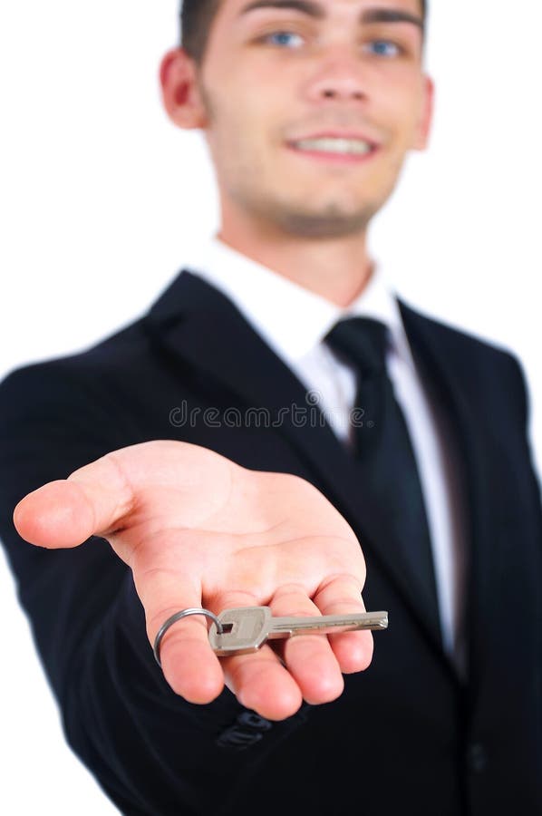 Isolated business man stock photo. Image of corporate - 26669426