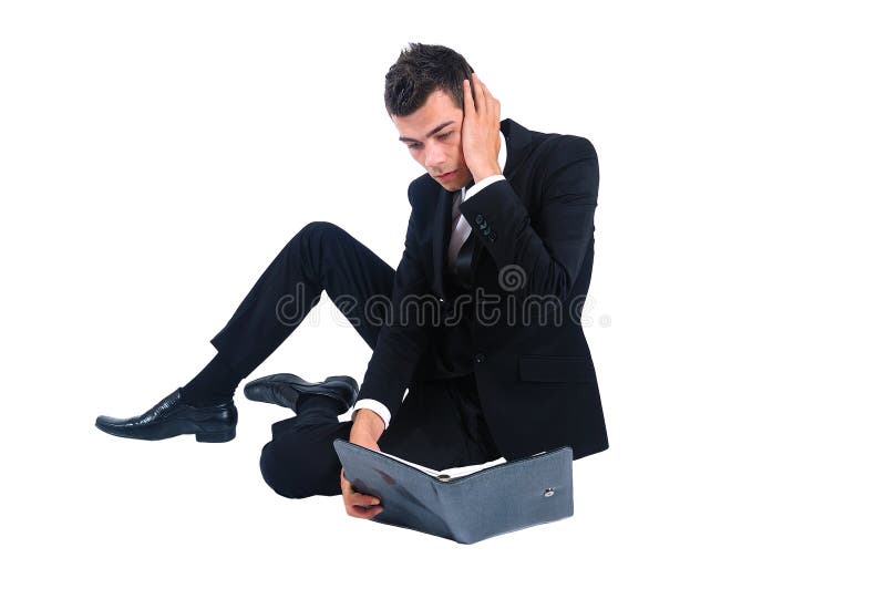 Isolated business woman stock photo. Image of isolated - 26994330