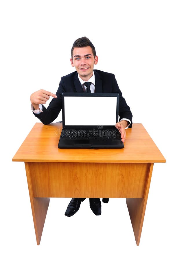 Isolated business man stock image. Image of manager, cutout - 26669731