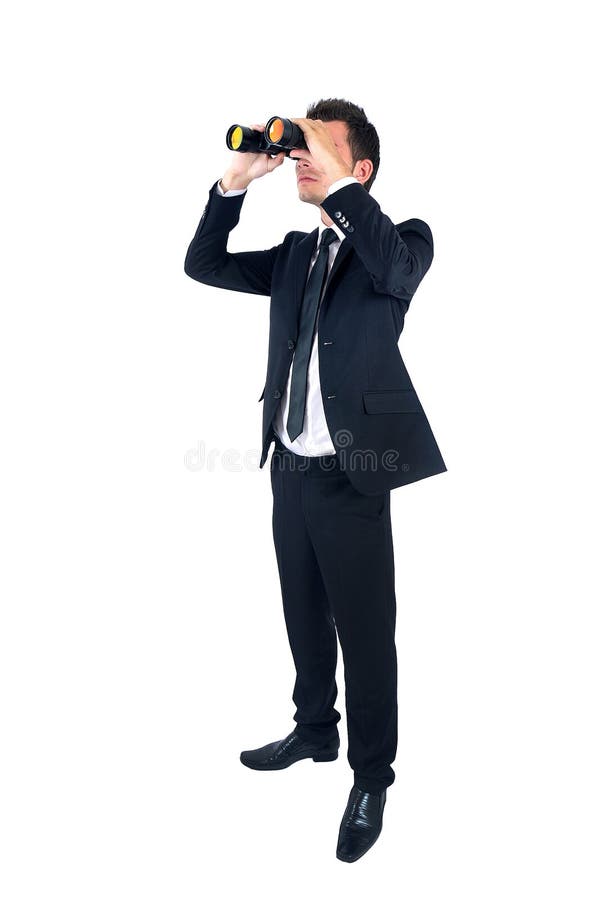 Isolated business man stock image. Image of body, distance - 42527081