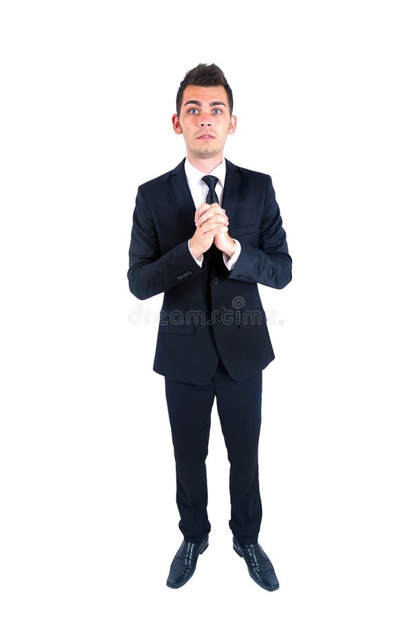Isolated business man stock photo. Image of entrepreneur - 42527108