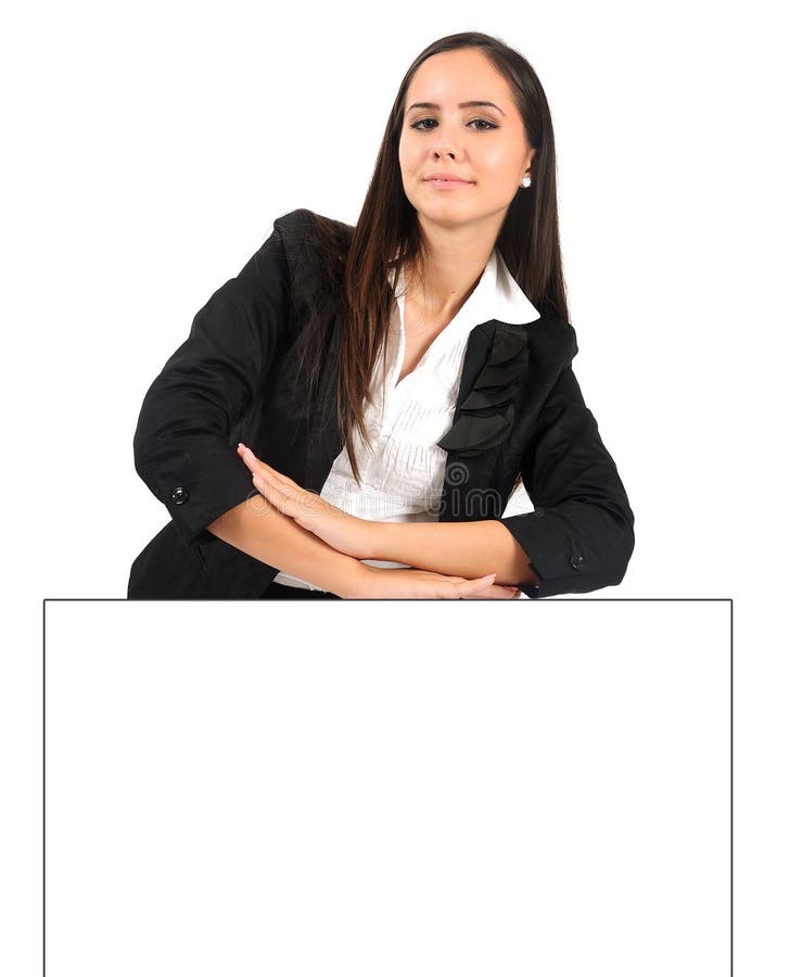 Isolated business woman stock image. Image of isolated - 26994131