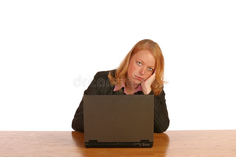 Isolated business woman stock photo. Image of business - 4579912
