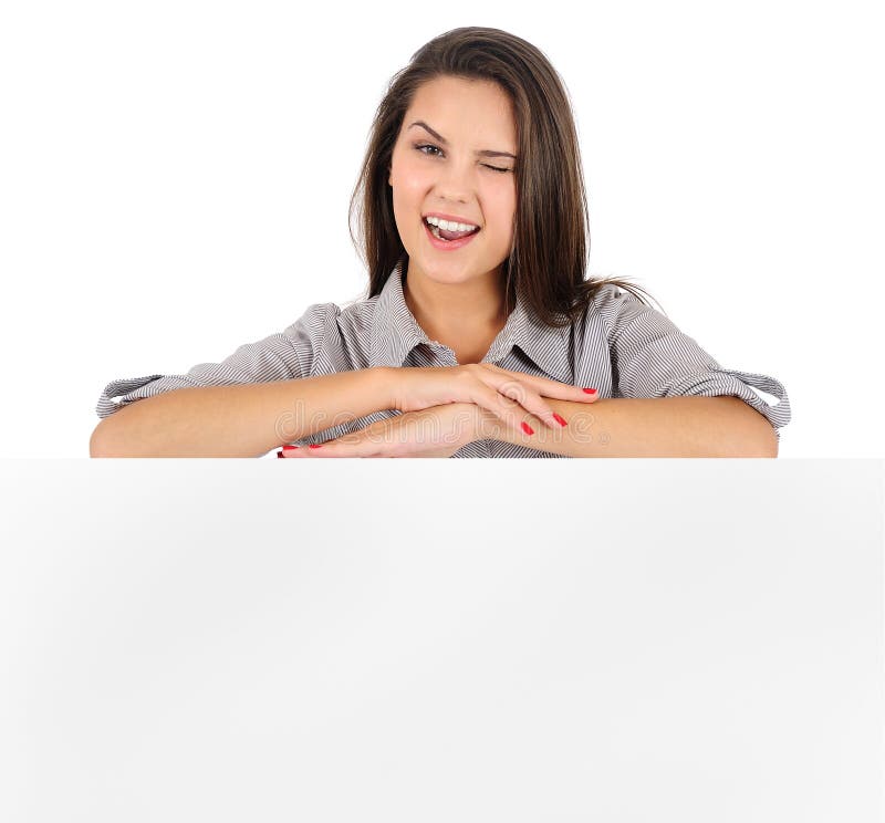 Isolated business woman stock image. Image of corporate - 42535463