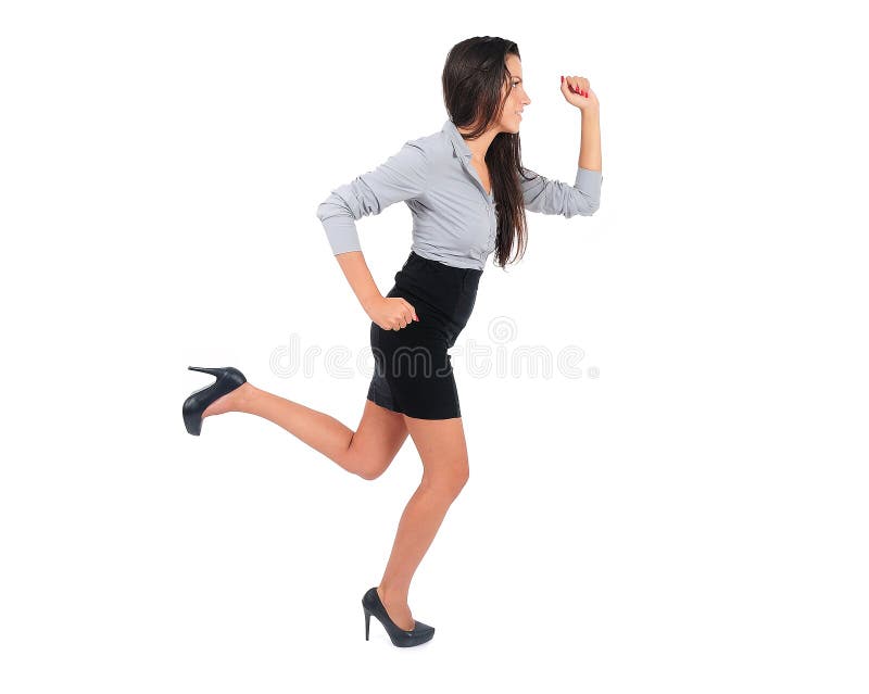 Business Woman Running Late Stock Photos - Download 1,062 Royalty Free ...