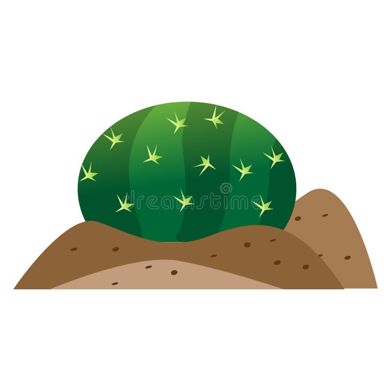Isolated cactus icon stock vector. Illustration of isolated - 107839365