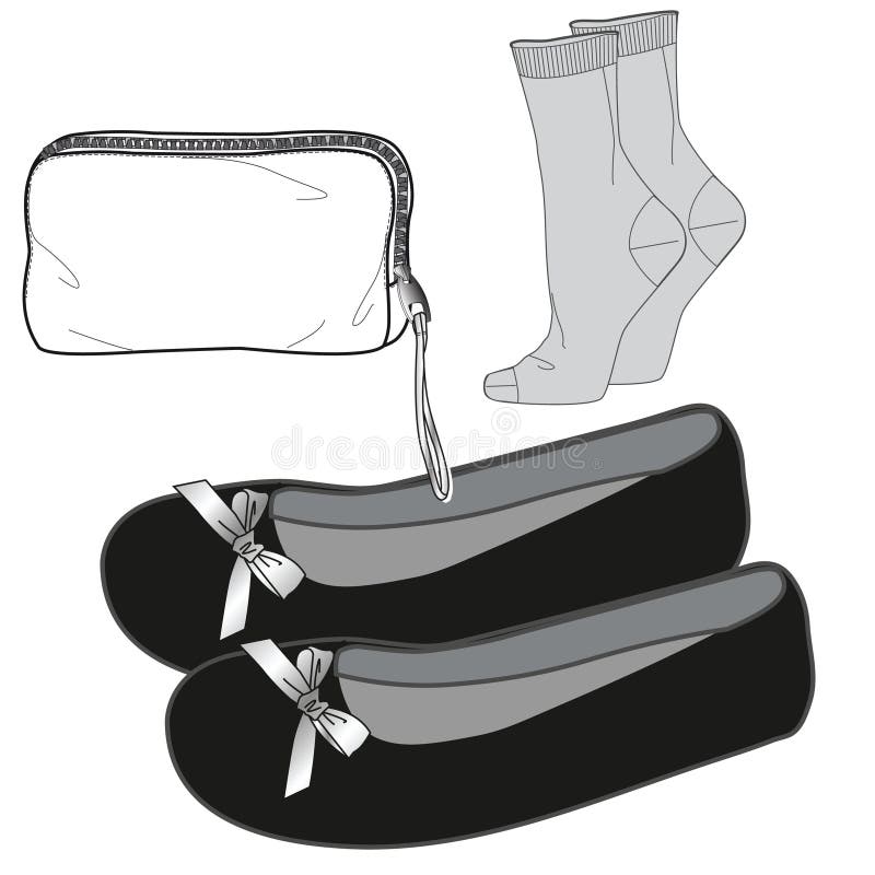 Isolated Cad Design. Flat Sketches Technical Drawings Stock Vector ...