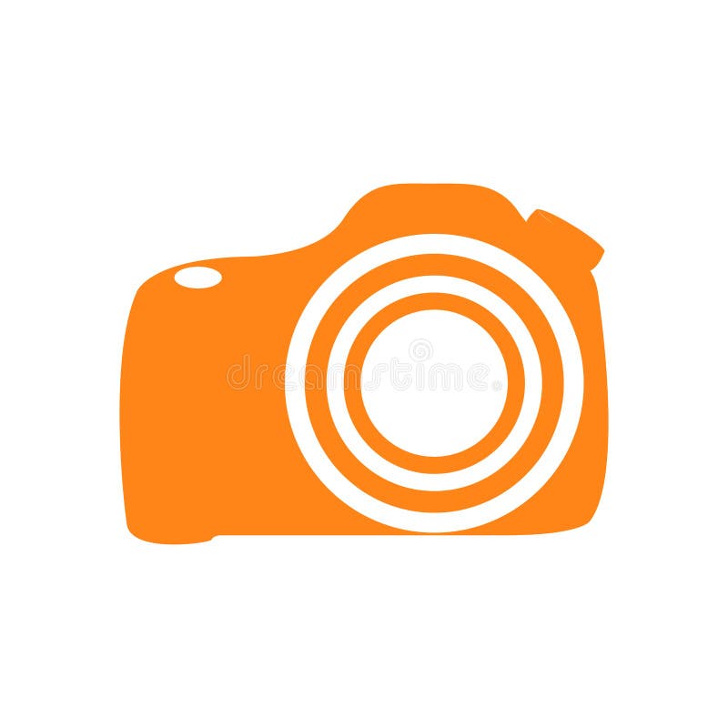 Isolated camera silhouette stock vector. Illustration of clipart - 95159422