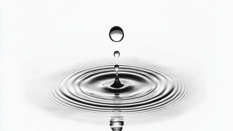 Isolated Capture of a Detailed Water Splash Including Individual ...