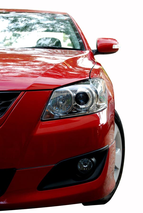 Isolated car stock image. Image of transport, front, isolated - 4840615
