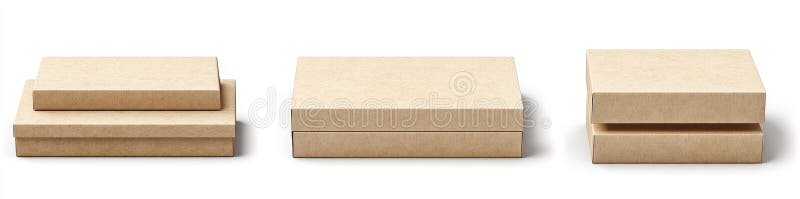 Isolated Cardboard Box with Transparent Background Suitable for ...