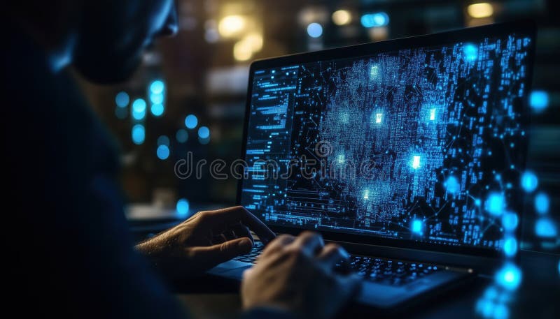 Isolated Cartoon Illustrations Set for Data Loss Prevention: Featuring ...