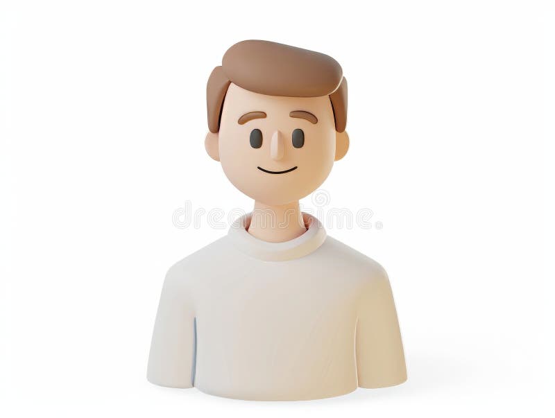 Isolated Cartoon Man Profile Icon Stock Illustration - Illustration of ...