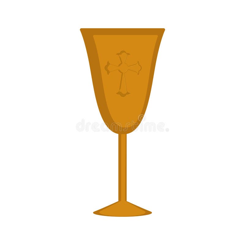 Isolated chalice icon stock vector. Illustration of symbol - 140169013