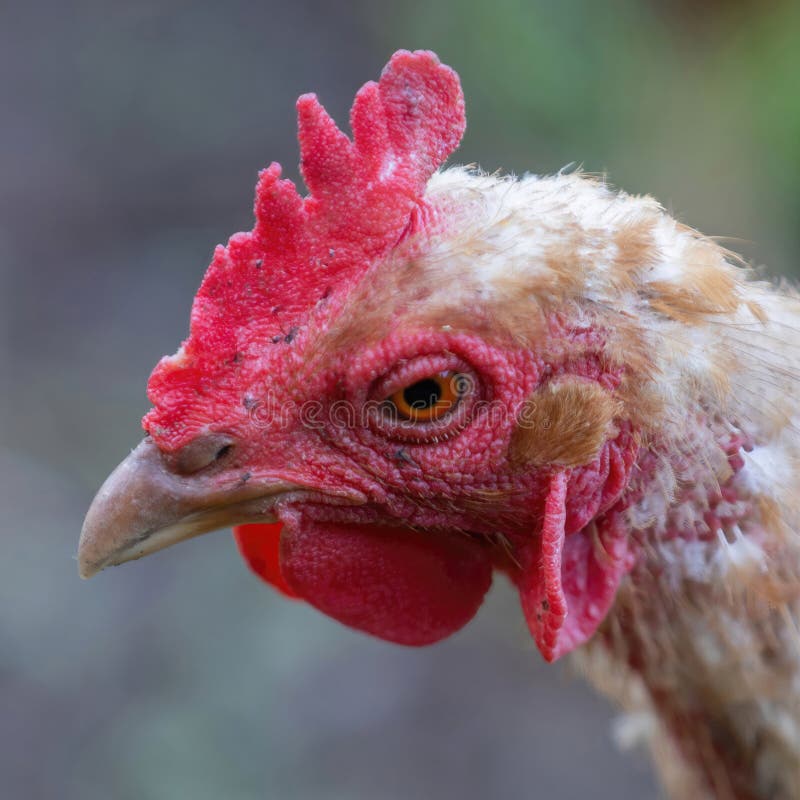 Chicken Hen Headshot stock image. Image of feather, rooster - 269721977