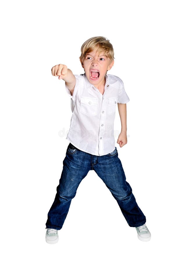 Isolated child boy stock photo. Image of agile, gymnastic - 41878186