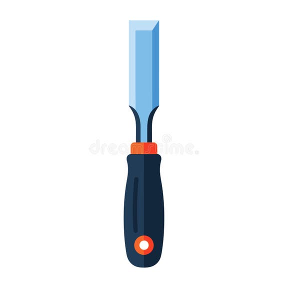 Isolated Chisel Illustration Stock Illustration - Illustration of ...