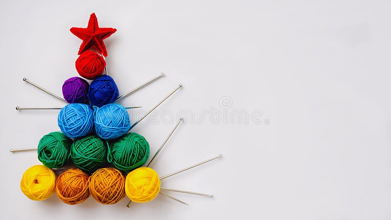 131 Pink White Crochet Christmas Tree Pattern Stock Photos - Free ...