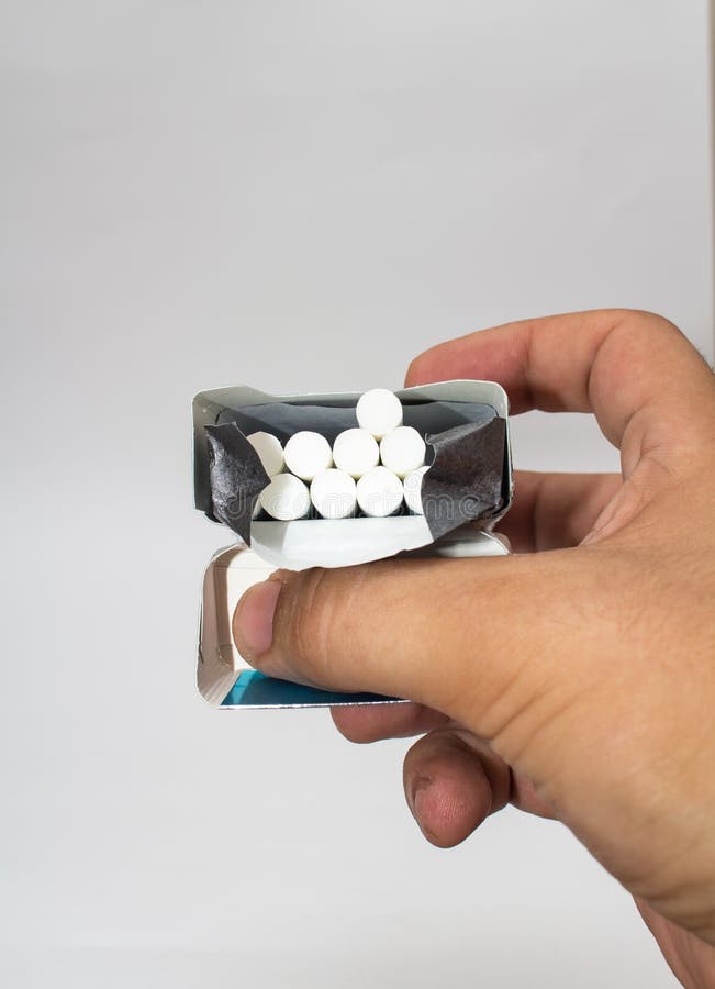 Isolated cigarette box stock image. Image of ideas, addiction - 57053189