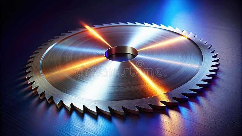Isolated Circular Saw Blade Precision Engineering for Woodworking and ...