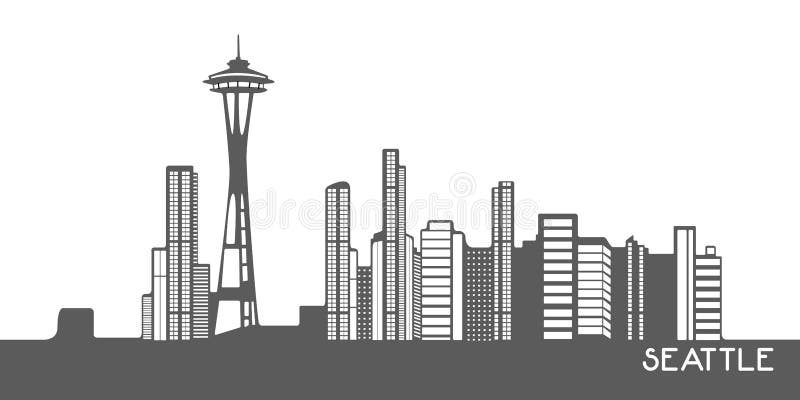 Seattle Vector Stock Illustrations – 2,112 Seattle Vector Stock ...