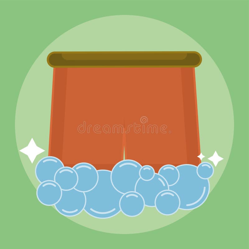 Isolated Cleaning Cloth Icon Stock Vector - Illustration of clean ...