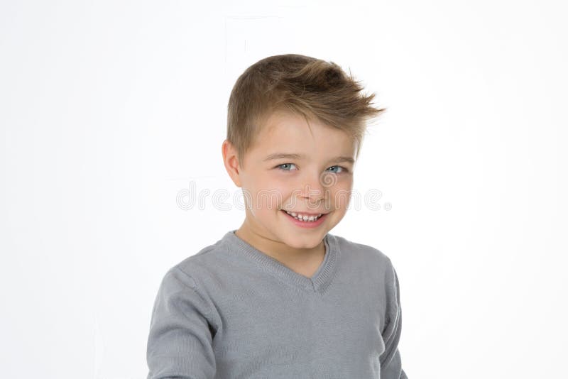 Isolated clever kid stock photo. Image of isolated, face - 45863182