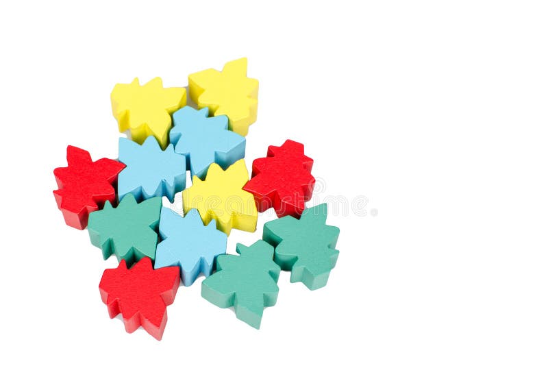 Isolated Close Up Meeple Board Game Stock Image - Image of party, board ...