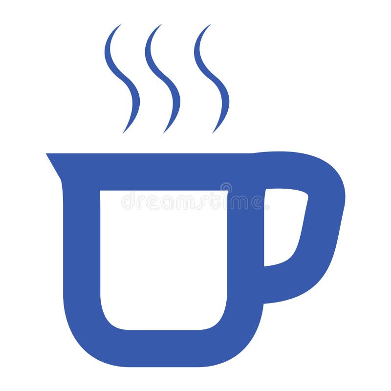 Coffee mug icon stock vector. Illustration of digitally - 98883993