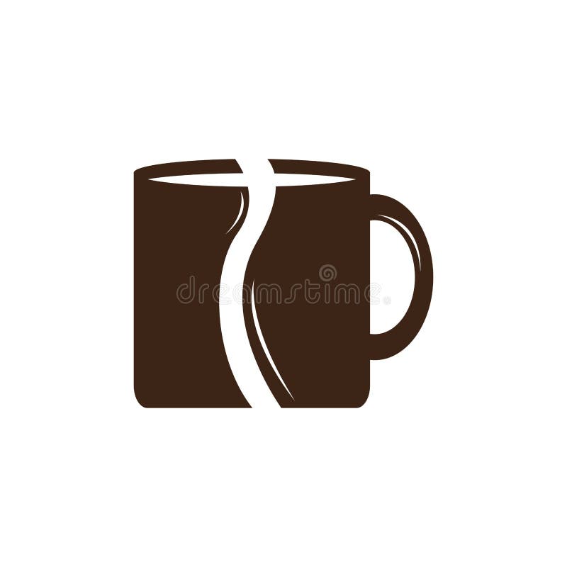 Isolated coffee mug logo stock vector. Illustration of menu - 94037308
