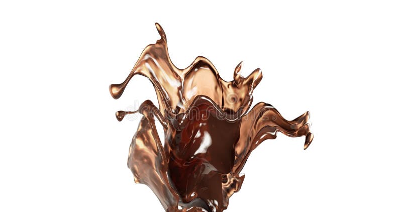 Coffee Splash in a Cup, Close-up View Showing Liquid Motion and ...