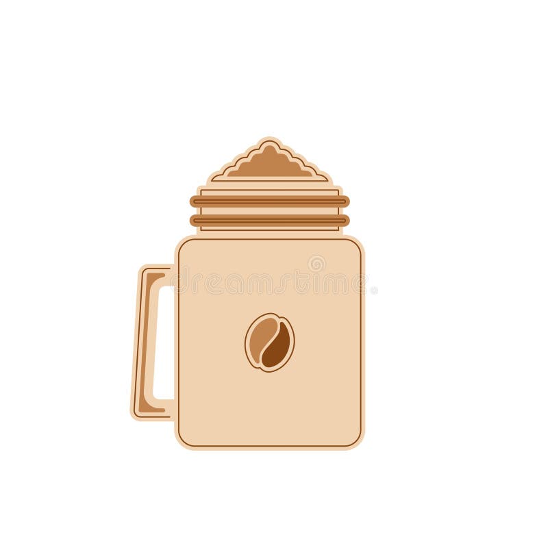Isolated Cold Coffee Brew Icon Vector Stock Illustration - Illustration ...