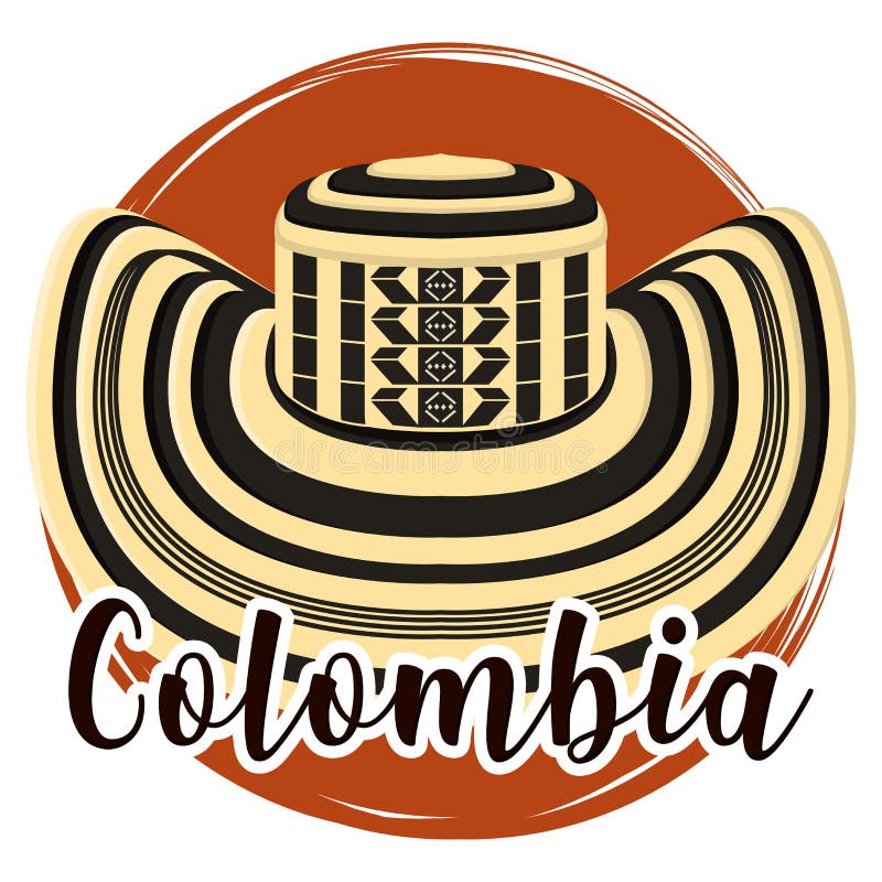 Colombian Hat Stock Illustrations – 389 Colombian Hat Stock ...