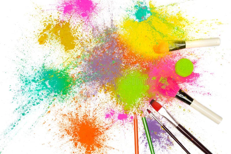 Isolated color splash stock image. Image of artistic - 68567605