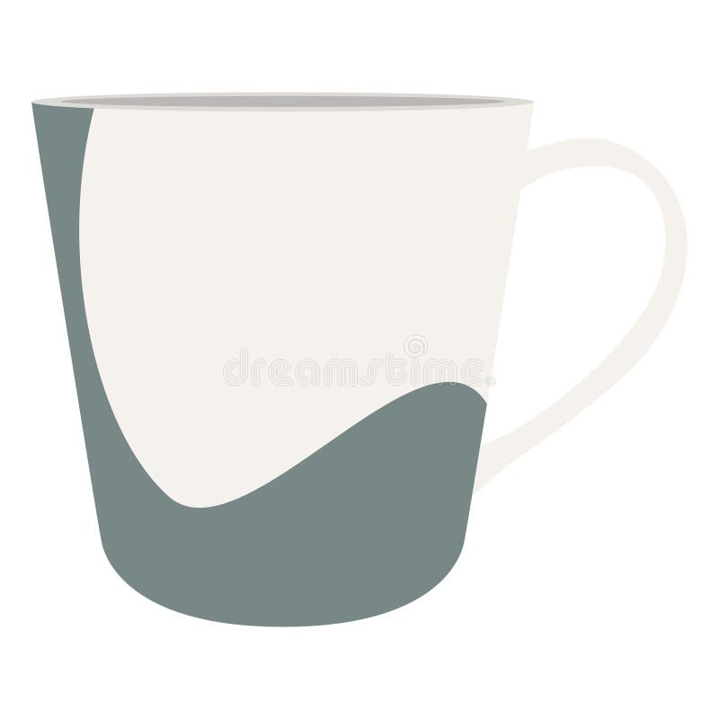 Isolated Colored Abstract Coffee Cup Icon Vector Stock Vector ...