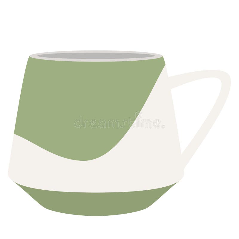 Isolated Colored Abstract Coffee Cup Icon Vector Stock Vector ...